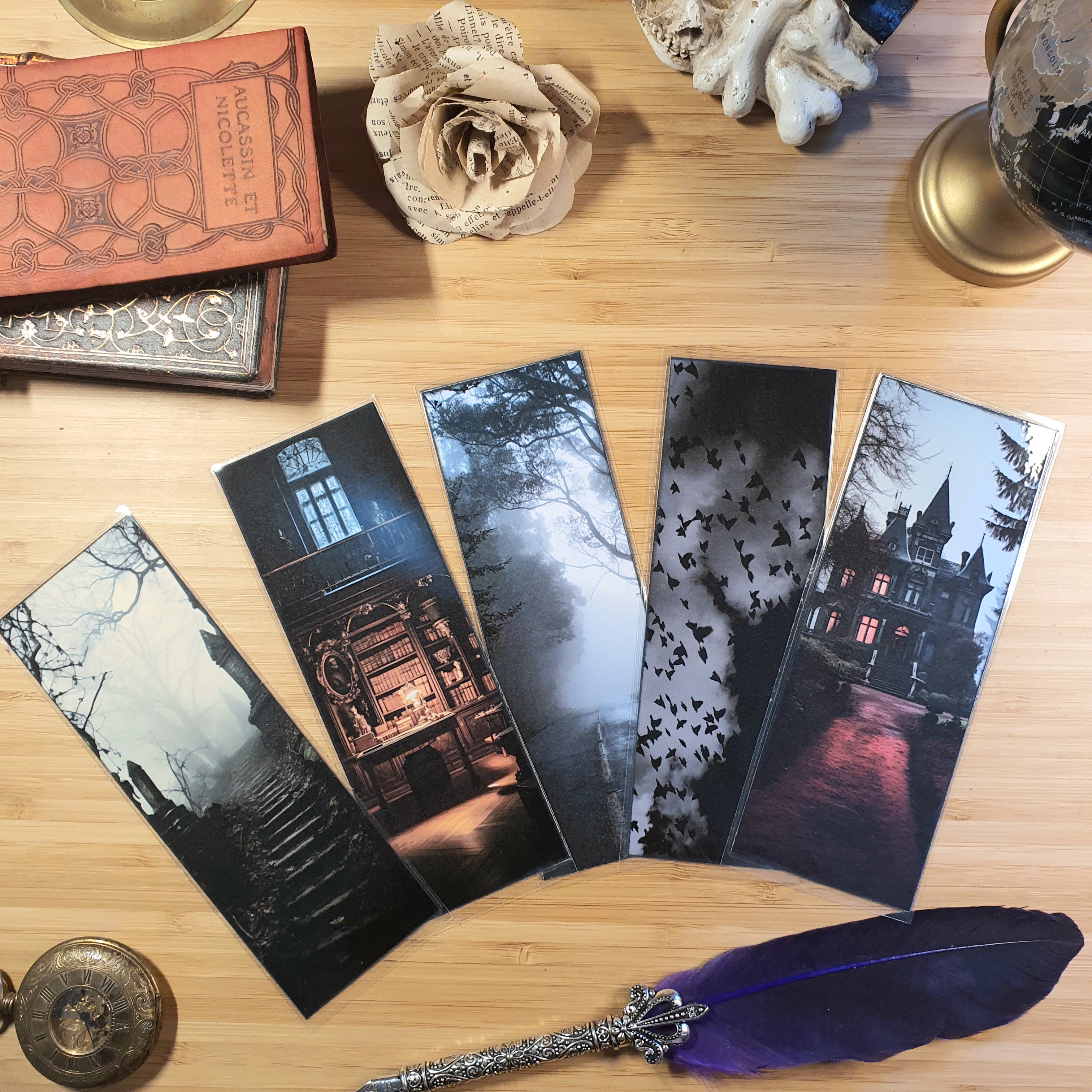 Marque-page Dark Academia – Dark Scrap